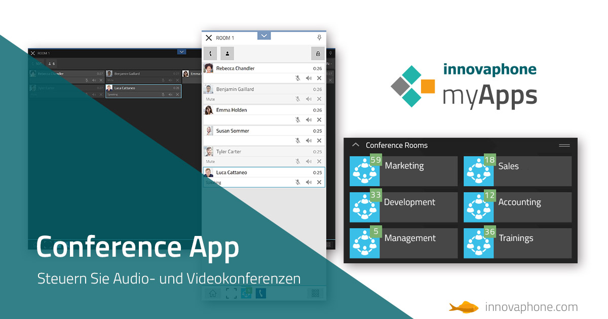 innovaphone Conference App: Ideal für Audio- und Videokonferenzen